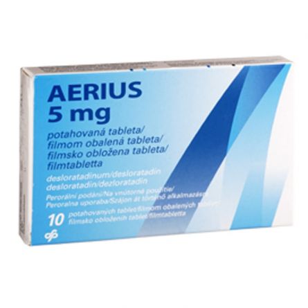 AERIUS 5 mg X 10 COMPR. FILM. 5mg N.V. ORGANON - Vezi prospectul ...