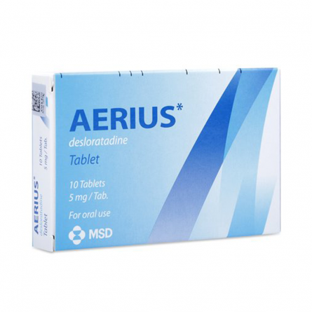 AERIUS 5 mg X 10 COMPR. FILM. 5mg MERCK SHARP & DO - Vezi prospectul ...