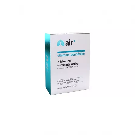 Air 7 Vitamina Plamanilor 30 capsule - la pret mic | Pfarma.ro