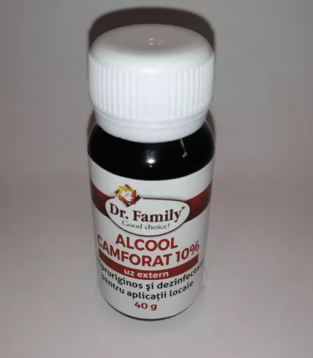 Alcool Camforat 10% 40 g - la pret mic | Pfarma.ro