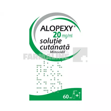 Alopexy 20 mg/ml Solutie cutanata 60 ml - la pret mic | Pfarma.ro