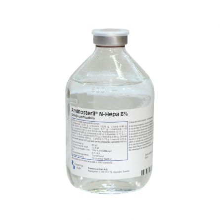 AMINOSTERIL N HEPA 8 x 10 SOL. PERF. 8% FRESENIUS KABI DEUTS - Vezi ...