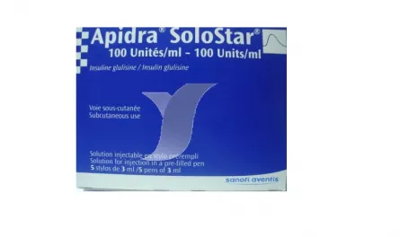 APIDRA 100U/ml x 5 (CARTUS) SOL. INJ. IN CARTUS 100U/ml SANOFI ...