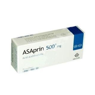 Asaprin 500 mg 20 comprimate - la pret mic | Pfarma.ro