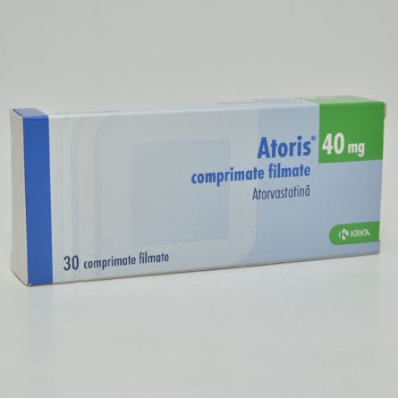 ATORIS 40 mg x 30 COMPR. FILM. 40mg KRKA D.D. NOVO MESTO - Vezi ...