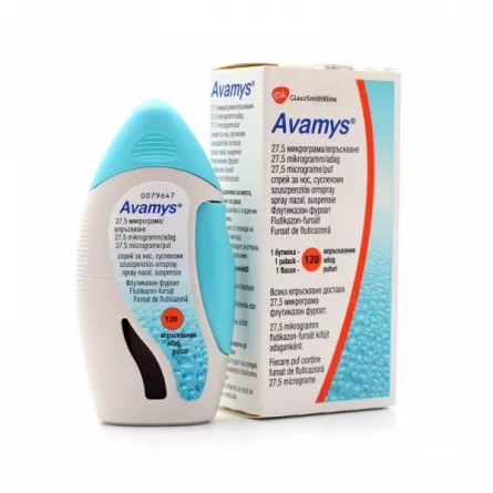 AVAMYS 27,5 mcg/puf x 1 SPRAY NAZ.,SUSP. 27,5 mcg GLAXO GROUP LTD ...