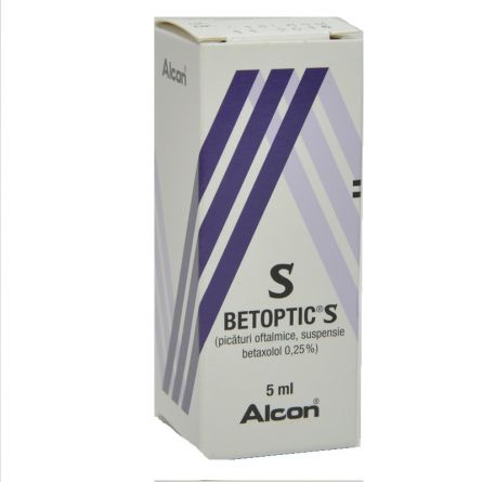 BETOPTIC S x 1 PICATURI OFT.-SUSP. 0,25% ALCON COUVREUR NV - Vezi ...