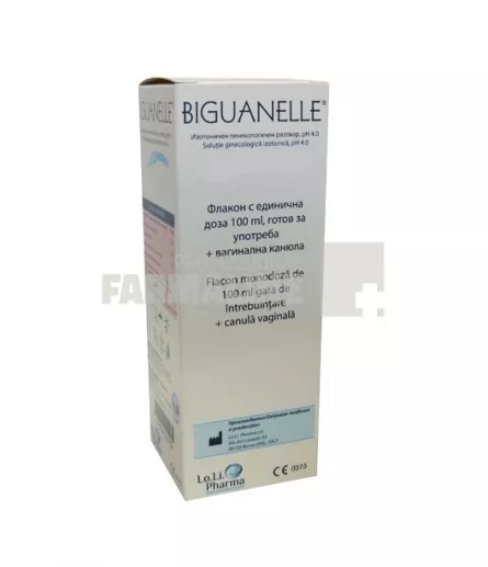 Biguanelle solutie vaginala 100 ml - la pret mic | Pfarma.ro
