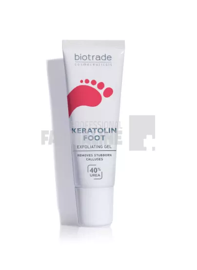 Biotrade Keratolin Foot Gel 40% Uree Gel hidratant pentru bataturi si ...