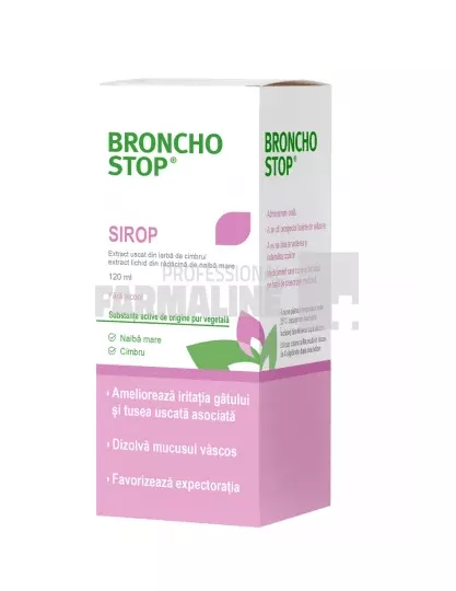 Bronchostop Sirop 120 ml - la pret mic | Pfarma.ro