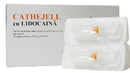 CATHEJELL cu LIDOCAINA x 5 GEL FARA CONCENTratie PHARMAZEUTISHCE FABR ...