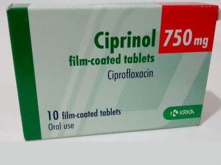 CIPRINOL 750 mg x 10 COMPR. FILM. 750mg KRKA D.D. NOVO MESTO - Vezi prospectul | Pfarma.ro