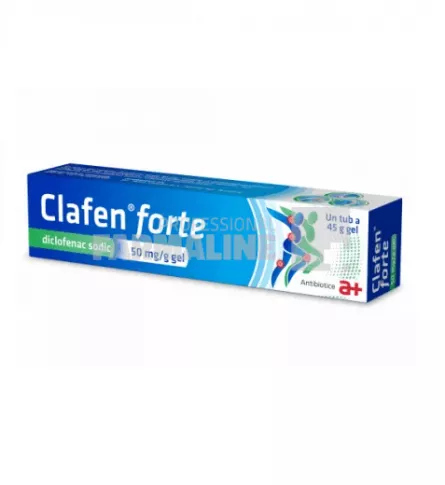 Clafen Forte 50 mg/g gel 45 g - la pret mic | Pfarma.ro