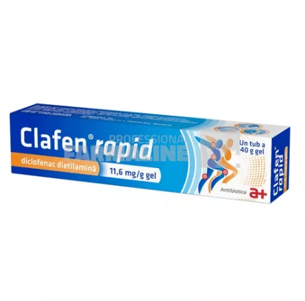 Clafen Rapid 11,6mg/g gel 40 g - la pret mic | Pfarma.ro