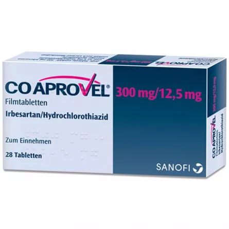 COAPROVEL 300mg/12,5mg X 28 - Vezi prospectul | Pfarma.ro
