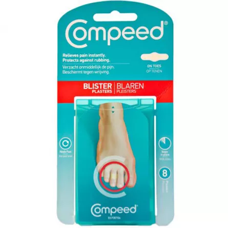 Compeed Plasture tratament pentru basici la degete 8 bucati - la pret ...