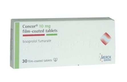 CONCOR 10 mg x 30 COMPR. FILM. 10mg MERCK KGAA - Vezi prospectul ...