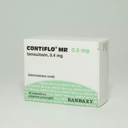 CONTIFLO MR x 30 CAPS. ELIB. PREL. 0,4mg RANBAXY UK LTD. - TERAPIA ...