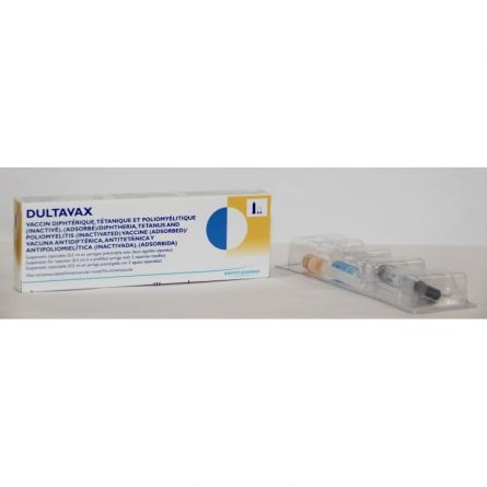 DULTAVAX X 1 SUSP. INJ. IN SERINGA PREUMPLU FARA CONCENTratie SANOFI ...