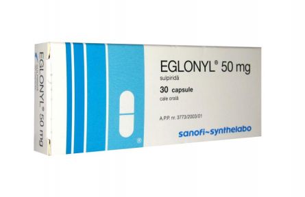 EGLONYL 50 mg X 30 CAPS. 50mg SANOFI-SYNTHELABO FR - Pret 8,58 Lei