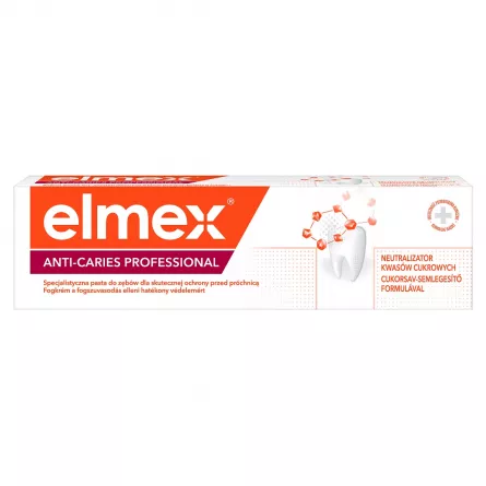 Elmex pasta dinti anti-carie professional 75ml - la pret mic | Pfarma.ro