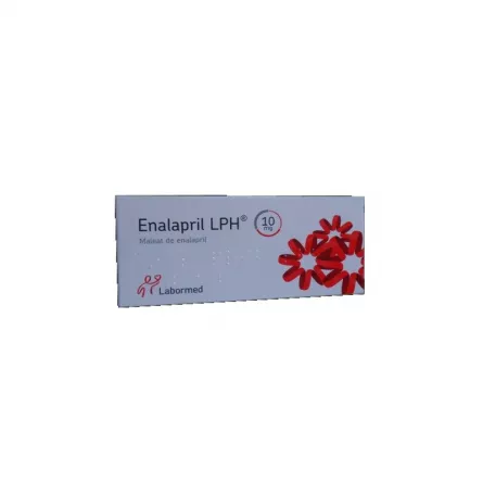 ENALAPRIL LPH 10 mg x 30 COMPR. 10mg LABORMED PHARMA SA - Vezi ...