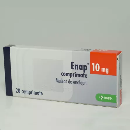 ENAP 10 mg x 20 COMPR. 10mg KRKA D.D. NOVO MESTO - Vezi prospectul ...