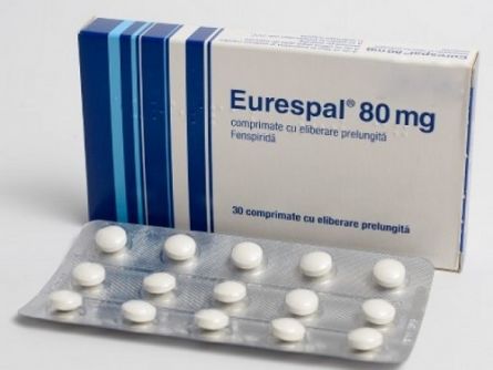 EURESPAL 80 mg x 30 COMPR. CU ELIBERARE PRELUNGITA 80mg LES LAB ...