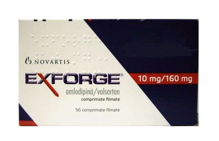 EXFORGE 10mg/160mg x 56 COMPR. FILM. 10mg/160mg NOVARTIS EUROPHARM L ...