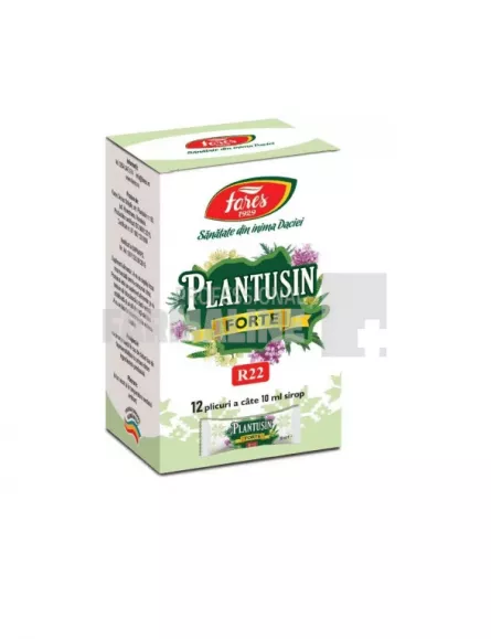 Fares Plantusin Forte Sirop tuse 12 plicuri x 10 ml - la pret mic ...