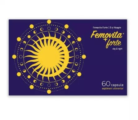Femovita Forte Day & Night 60 capsule - la pret mic | Pfarma.ro