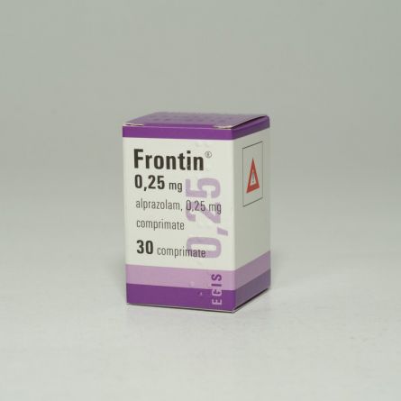 FRONTIN 0,25 mg x 30 COMPR. 0,25mg EGIS PHARMACEUTICALS - Pret 4,13 Lei