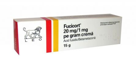 FUCICORT 20 mg/1mg pe gram x 1 CREMA 20mg/1mg pe gram LEO PHARMA A/S ...