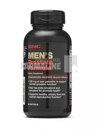 GNC Men's Formula Pentru Prostata 60 capsule gelatinoase moi - la pret mic | Pfarma.ro