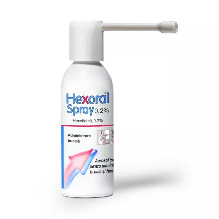 Hexoral spray 2 mg/ml 40 ml - la pret mic | Pfarma.ro