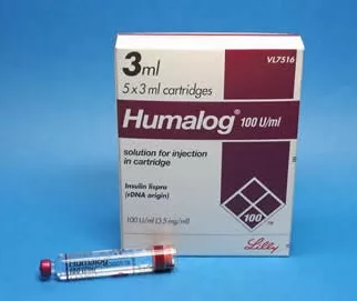 HUMALOG 100 U/ml x 5 - cartus SOL. INJ. 100U/ml ELI LILLY NEDERLAND ...