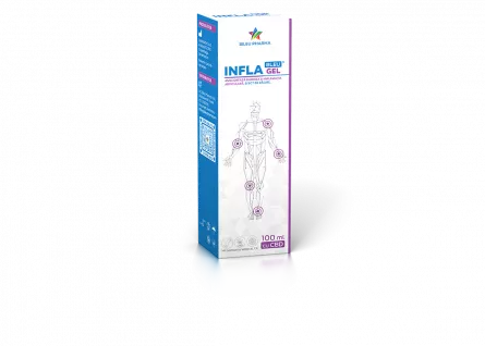 Infla bleu gel cu efect de racire 100 ml Bleu Pharma - la pret mic ...
