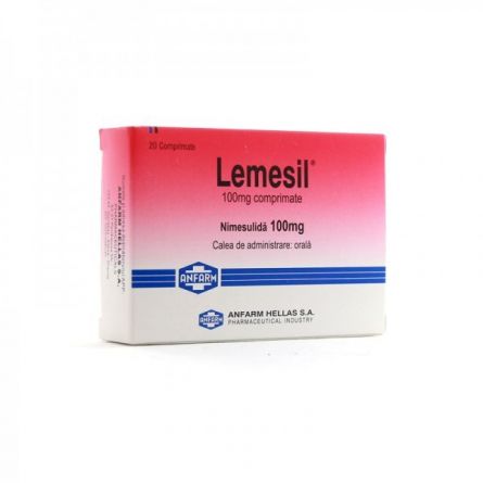 LEMESIL x 20 COMPR. 100mg ANFARM HELLAS S.A. P - IMEDICA - Vezi ...