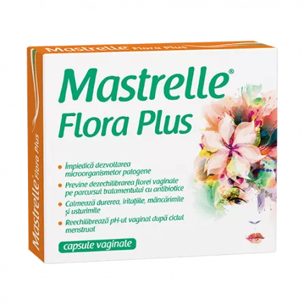 Mastrelle Flora Plus 10 capsule - la pret mic | Pfarma.ro