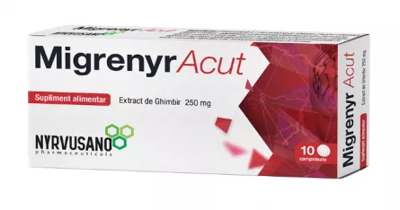 Migrenyr Acut 10 comprimate - la pret mic | Pfarma.ro