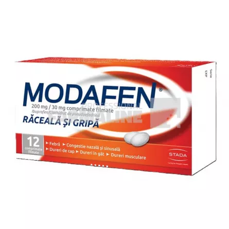 Modafen 24 comprimate filmate - la pret mic | Pfarma.ro