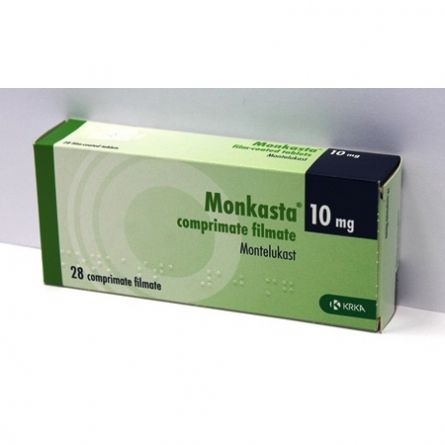 MONKASTA 10 mg x 28 COMPR. FILM. 10mg KRKA D.D., NOVO MEST - Vezi ...