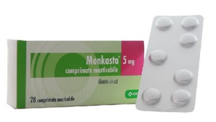 MONKASTA 5 mg x 28 COMPR. MAST. 5mg KRKA D.D., NOVO MEST - Pret 21,02 Lei