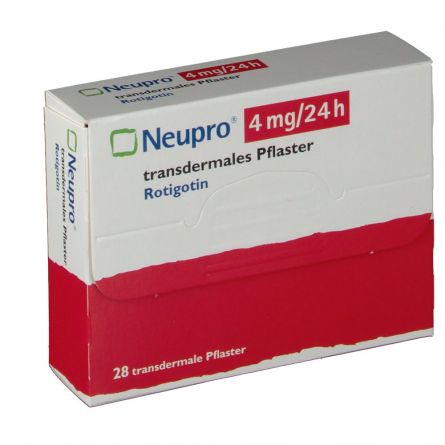 NEUPRO 4mg/24h X 28 PLASTURE TRANSDERMIC 4mg/24h UCB MANUFACTURING IR ...