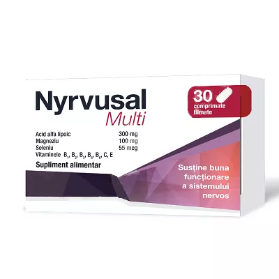Nyrvusal Multi 30 comprimate - la pret mic | Pfarma.ro