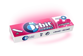 Orbit Kids Classic Bubblegum 5 lame - la pret mic | Pfarma.ro