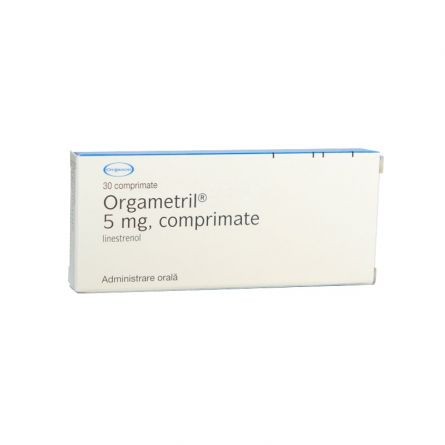 ORGAMETRIL 5 mg X 30 - Vezi prospectul | Pfarma.ro