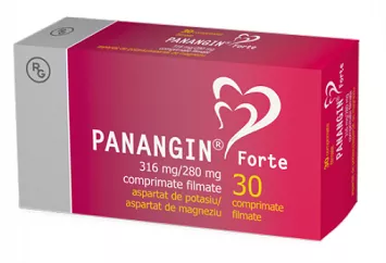 Panangin Forte 30 comprimate filmate - la pret mic | Pfarma.ro