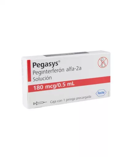 PEGASYS 180 microrgrame/0,5ml X 1 - Vezi prospectul | Pfarma.ro