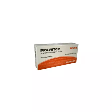 PRAVATOR 40 mg x 28 COMPR. 40mg RANBAXY U.K. LIMITED - TERAPIA - Vezi ...
